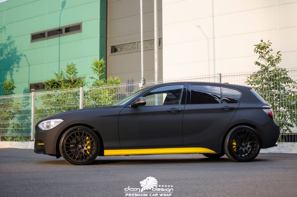 Menacing BMW M135i with Matte Black Wrap - BMW.SG | BMW Singapore ...