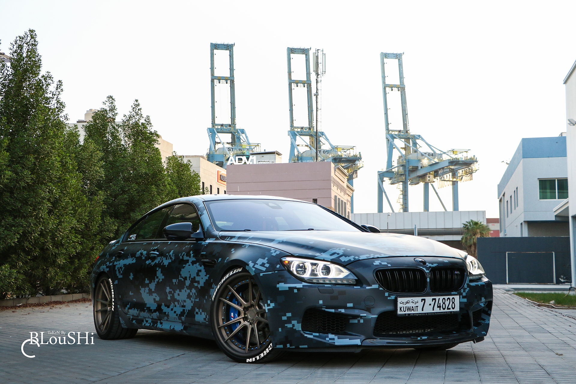 Wrapped in Camo: BMW M6 Gran Coupe - BMW.SG | BMW Singapore Owners ...