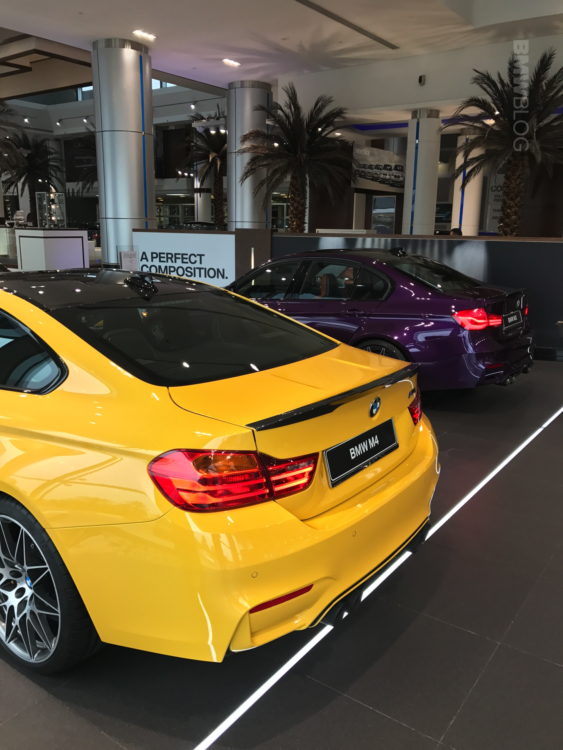 Speed Yellow BMW M4 in Abu Dhabi Dealership - BMW.SG | BMW Singapore ...