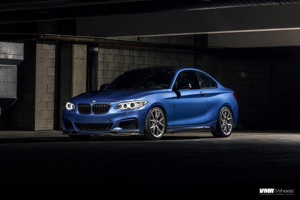 BMW M240i in Estoril Blue With VMR Wheels - BMW.SG | BMW Singapore ...