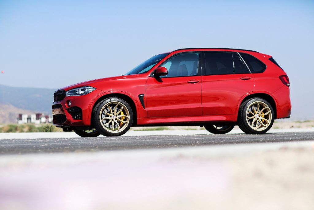 BMW X5 M in Melbourne Red Gets HRE Wheels and Carbon Fiber Parts - BMW ...