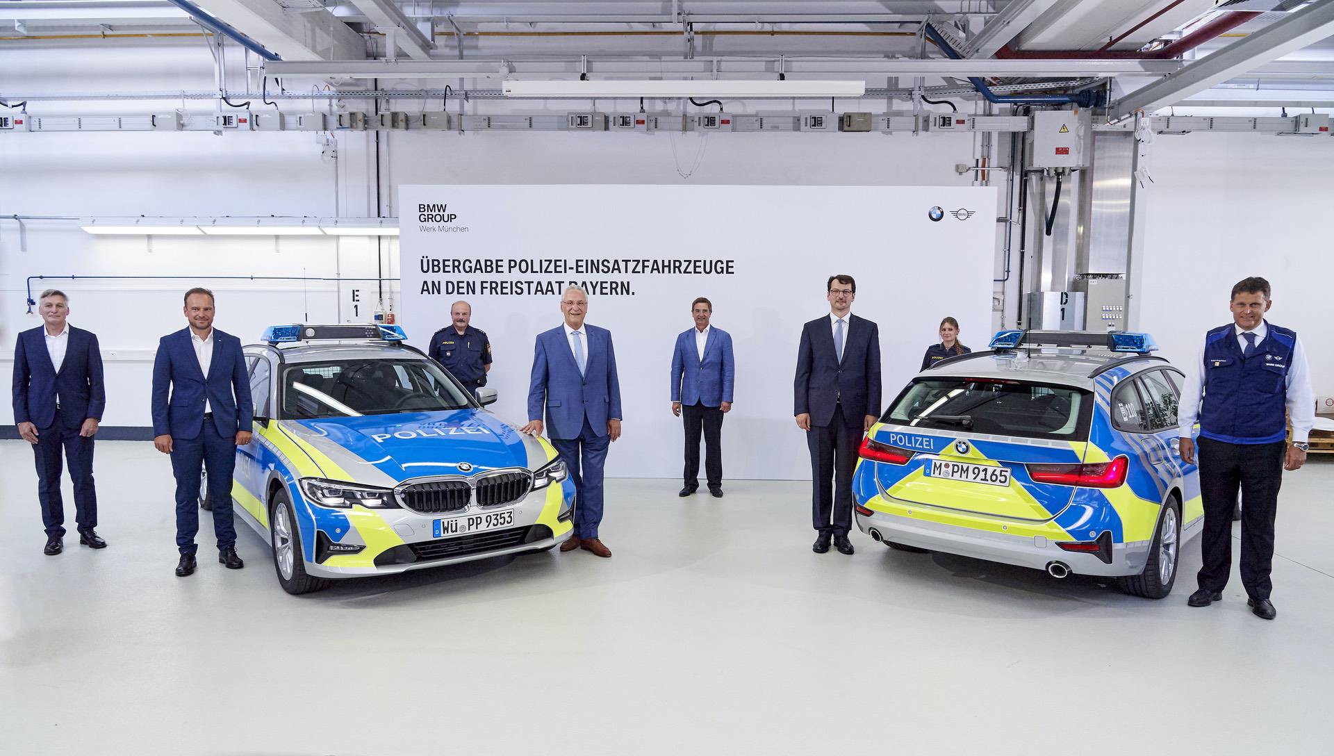 Bavarian police vehicles: BMW 3 Series Touring generation - BMW.SG