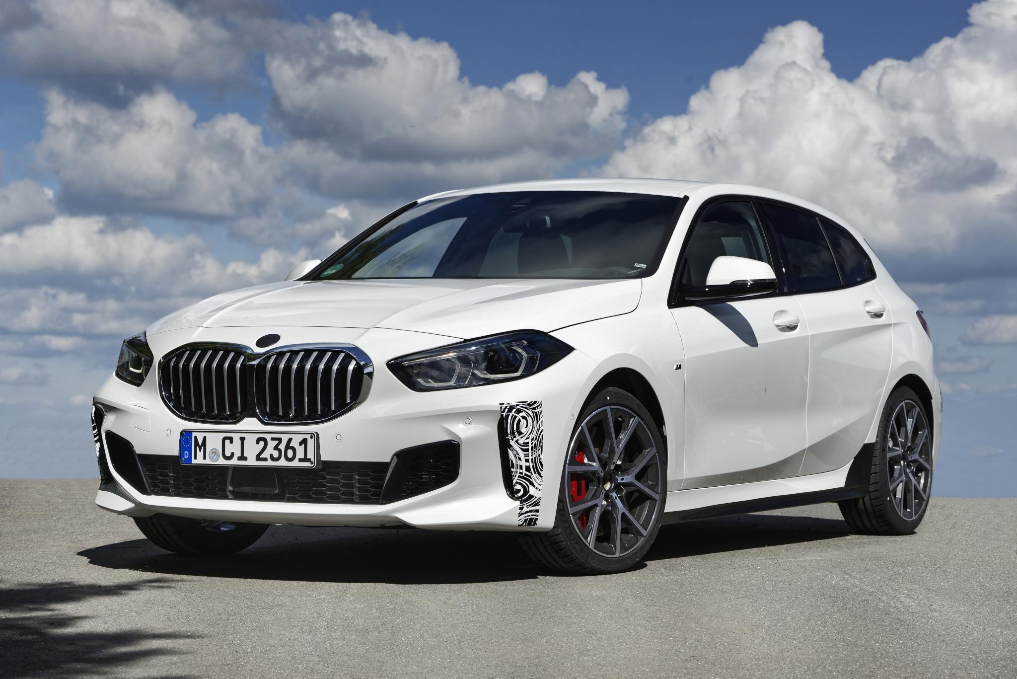 New compact sports car BMW 128ti test drives at the NÃ¼rburgring - BMW