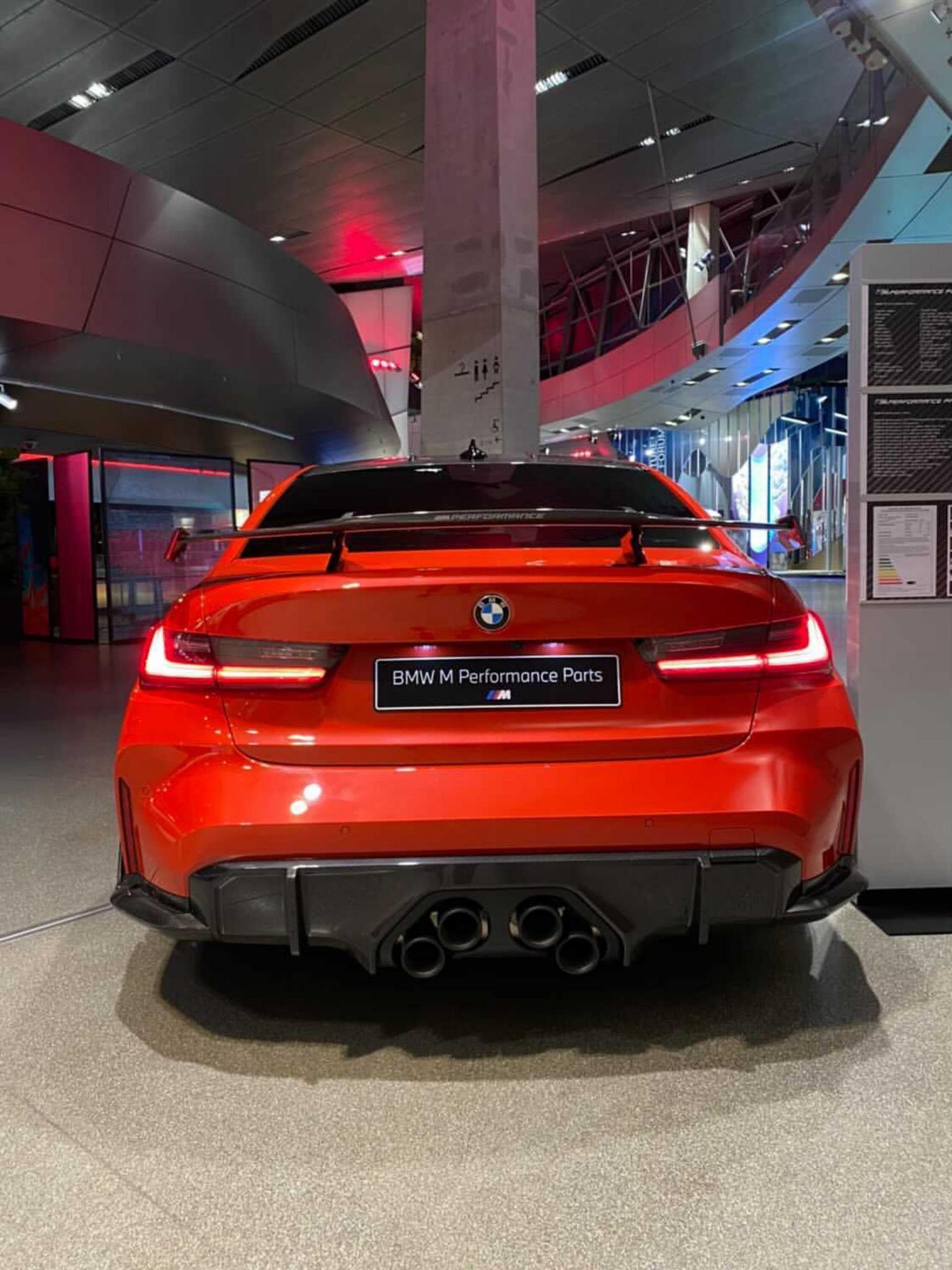 Latest M Performance Parts upgrade the 2021 BMW M3 Competition