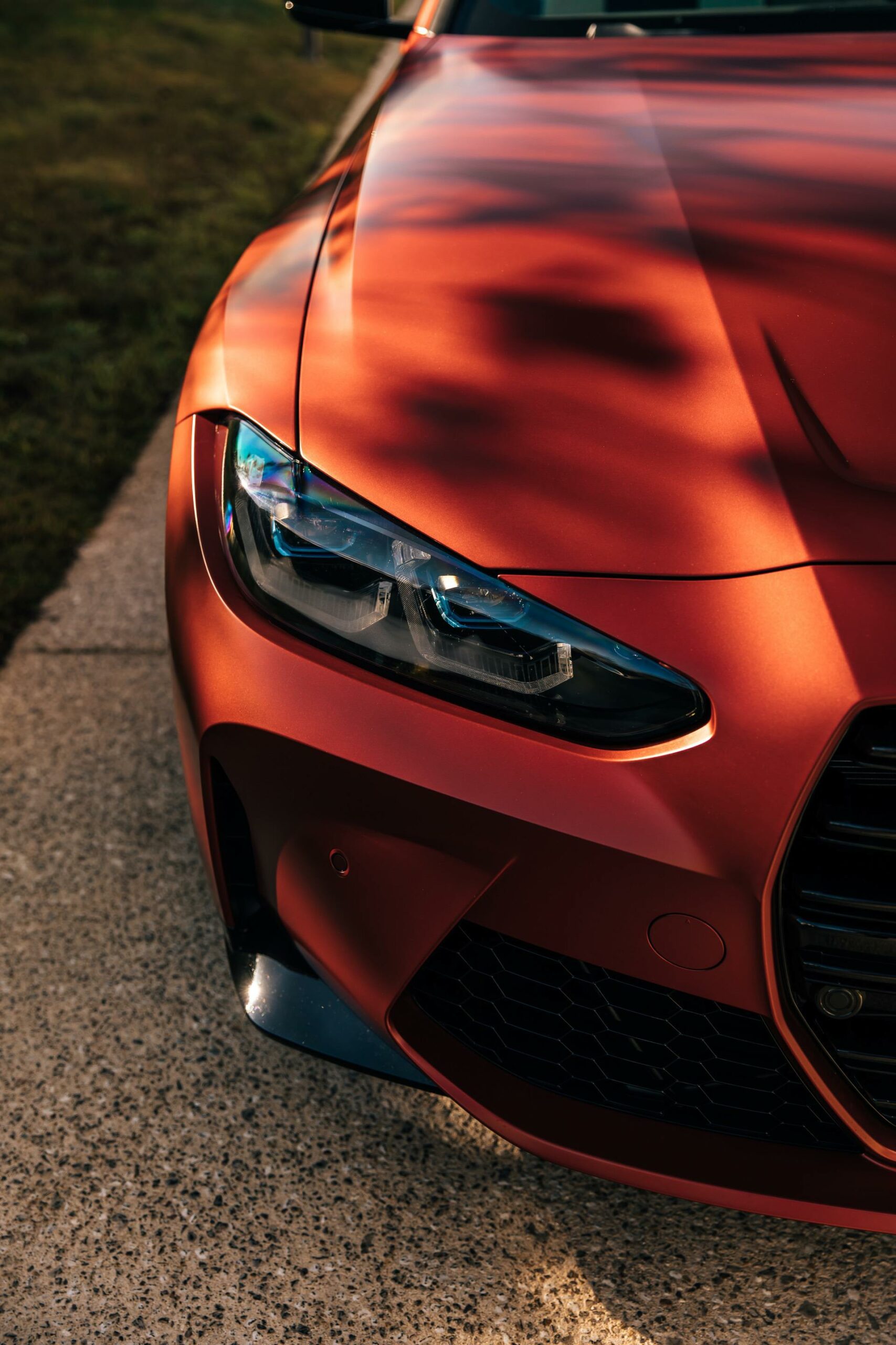 2021 BMW M4 Competition looks striking in Frozen Orange - BMW.SG