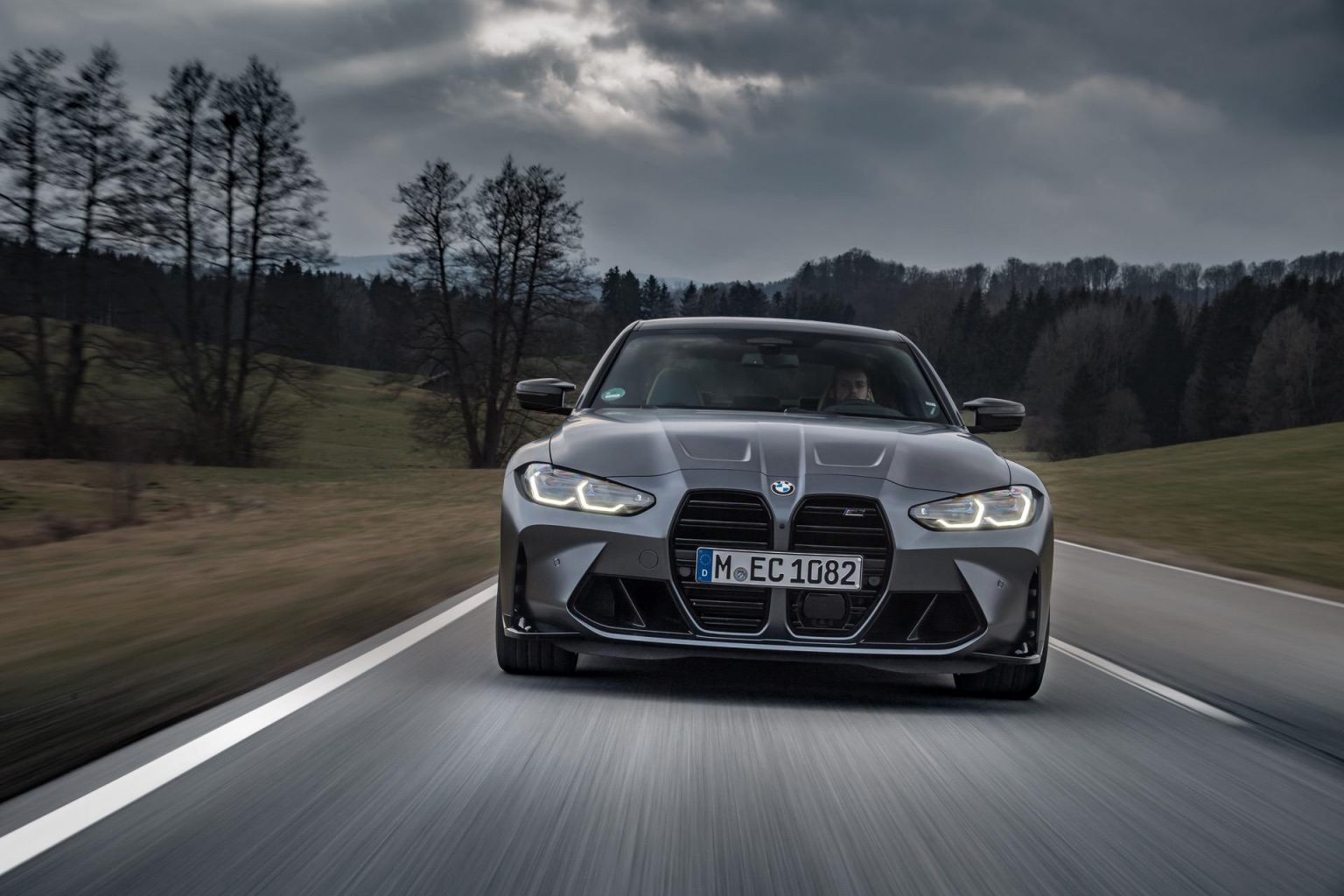 Can the brand-new BMW G80 M3 Drive outdo its grilles?