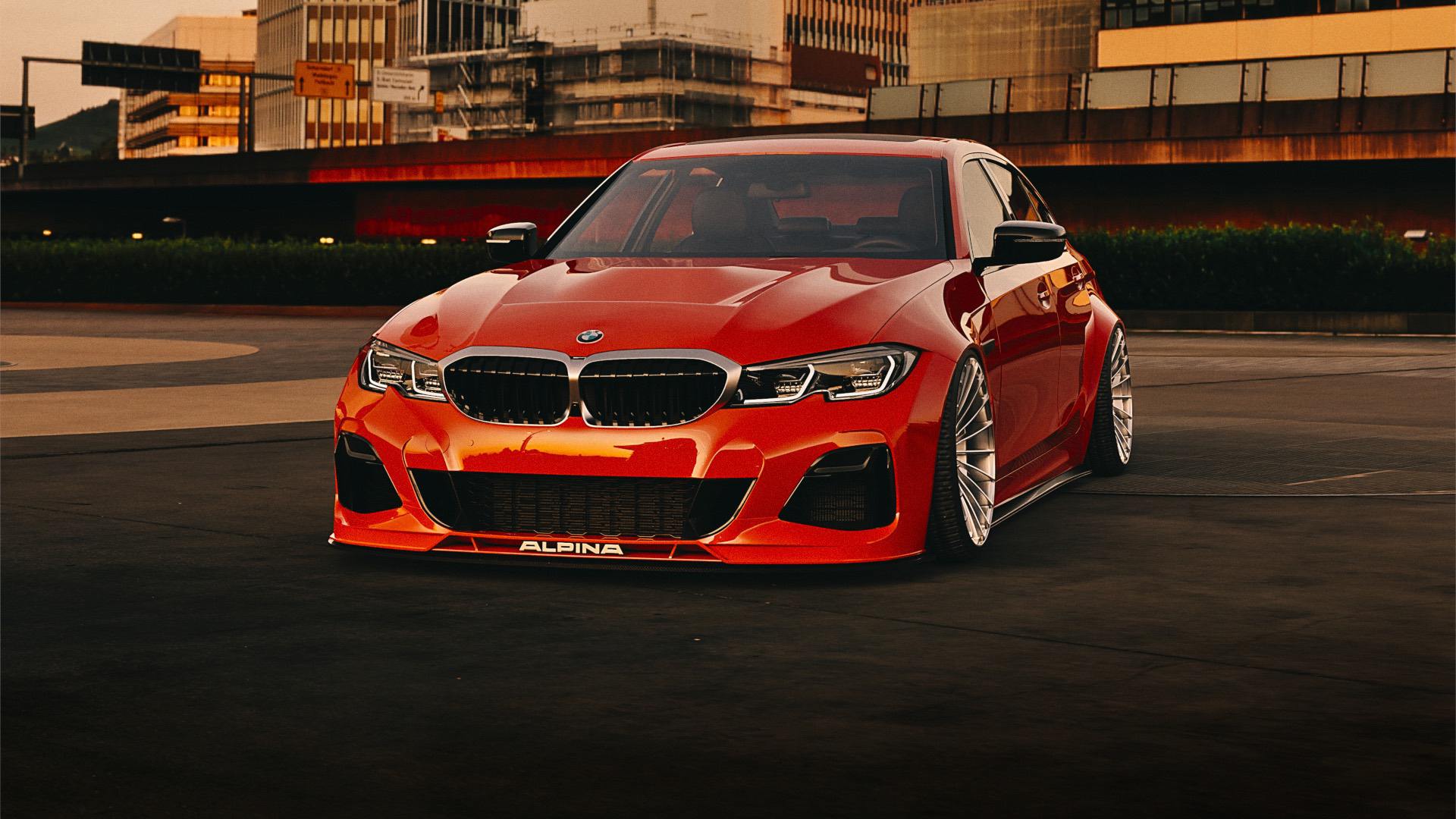 ALPINA B3 Sedan: More Aggressive in this New Render - BMW.SG