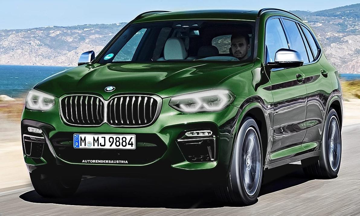 BMW X3 LCI's new facelift render BMW Singapore