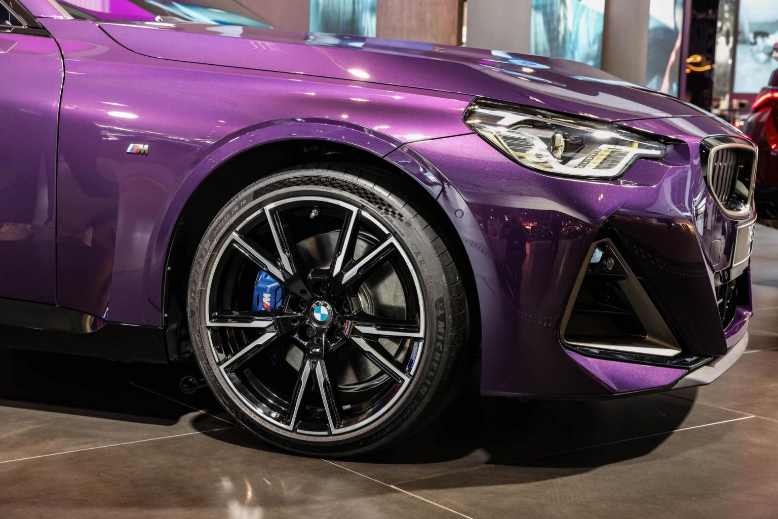 Exclusive: 2022 BMW M240i xDrive in Thundernight Metallic - BMW.SG