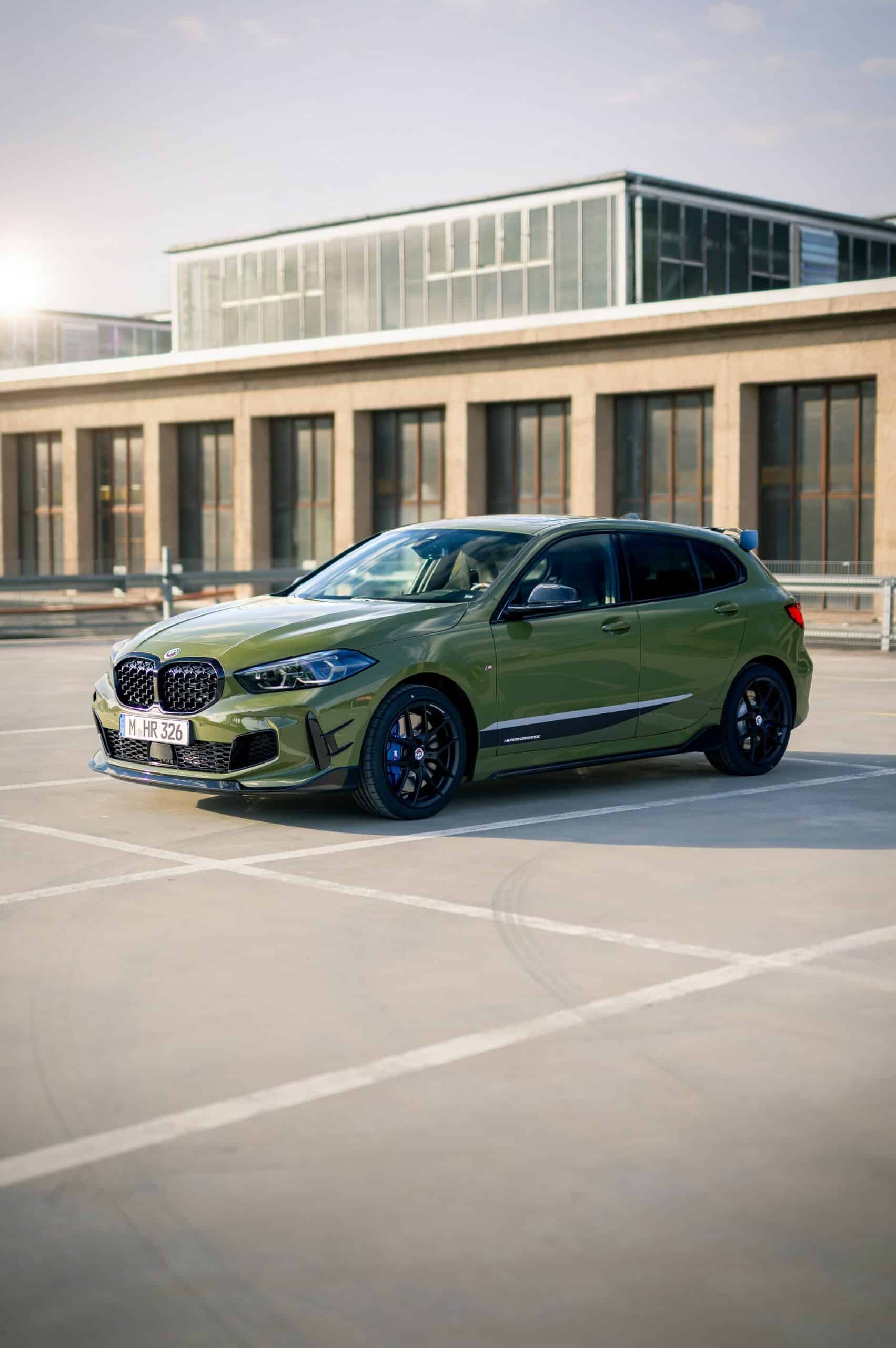 BMW M135i Urban Green Shows Off M Performance Parts - BMW.SG