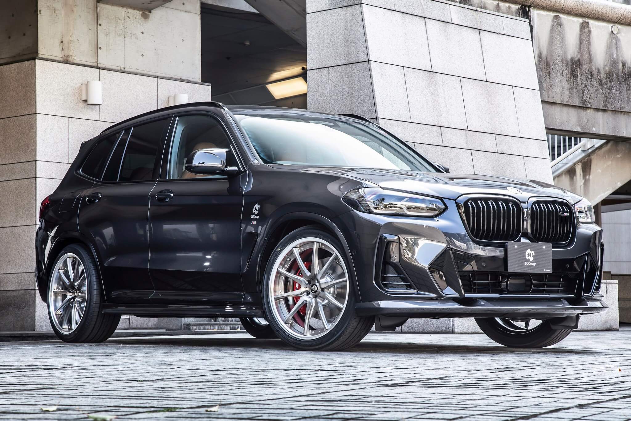 BMW X3 M40d Turns Heads: Quad Exhaust Upgrade by 3D Design